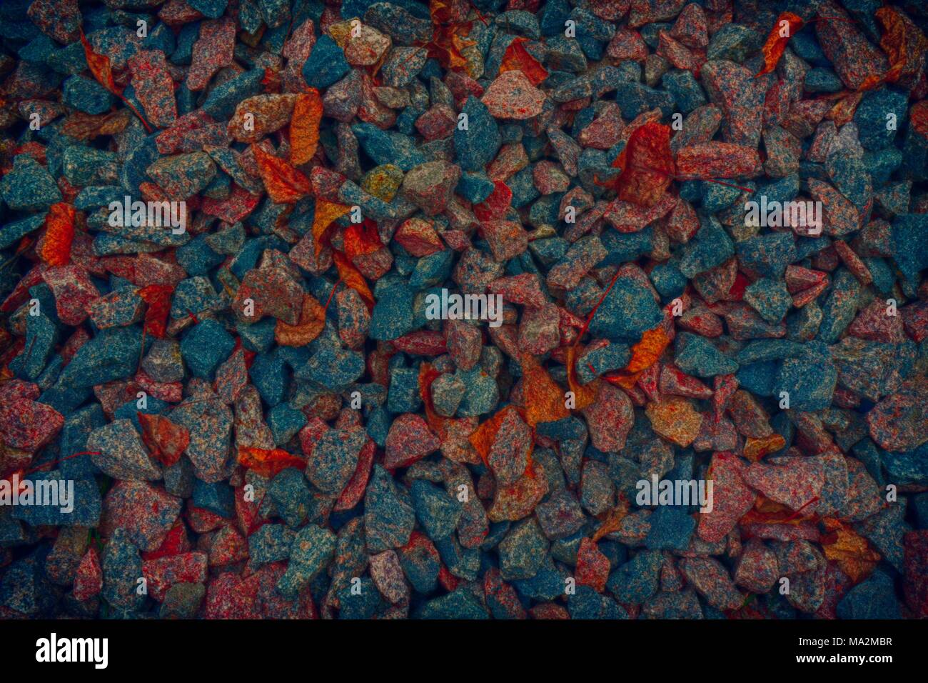 Flintstone pebbles structure of stone for background Stock Photo - Alamy