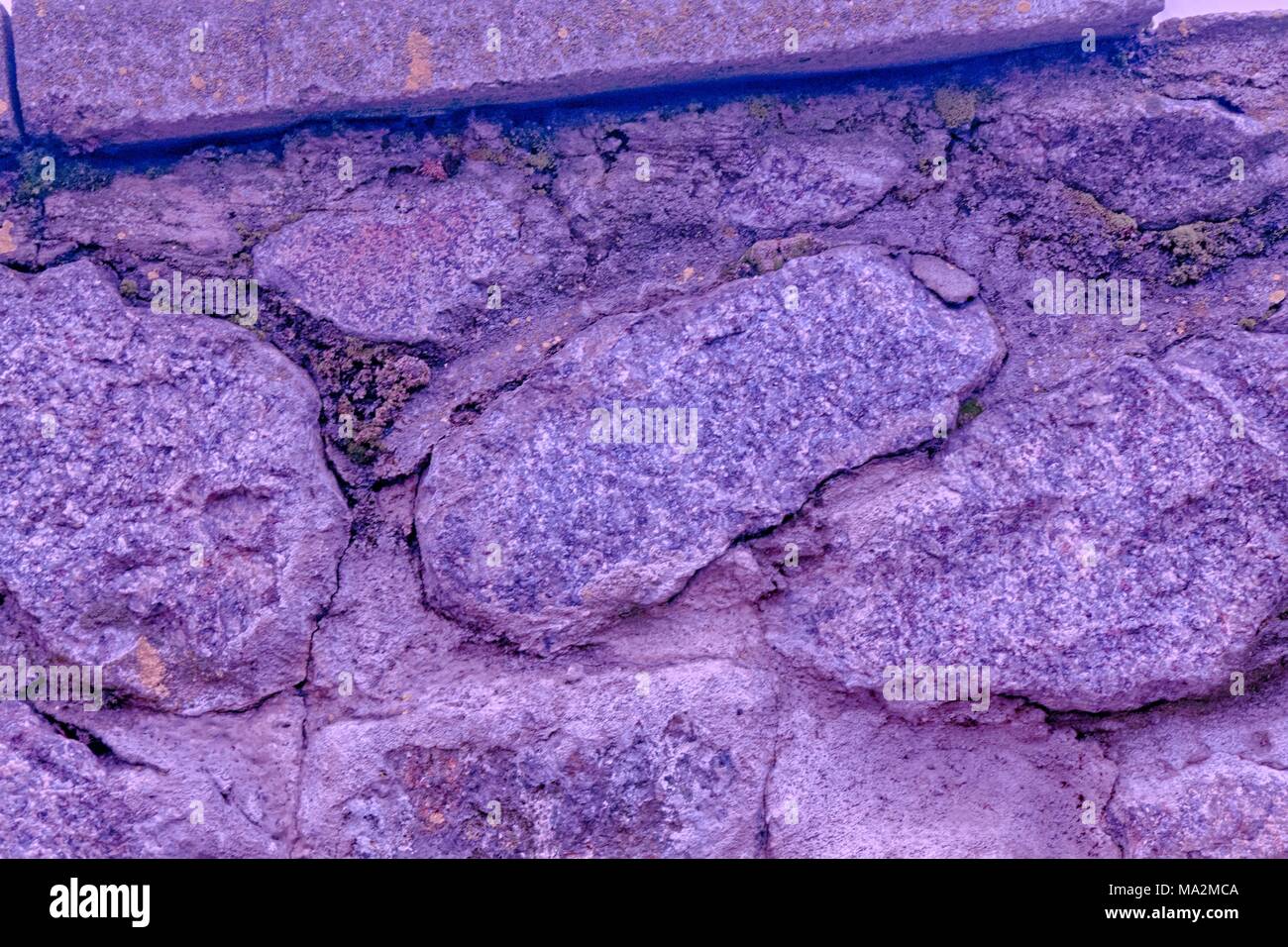 Ballet slipper cobblestone close-up texture, stone surface Stock Photo ...