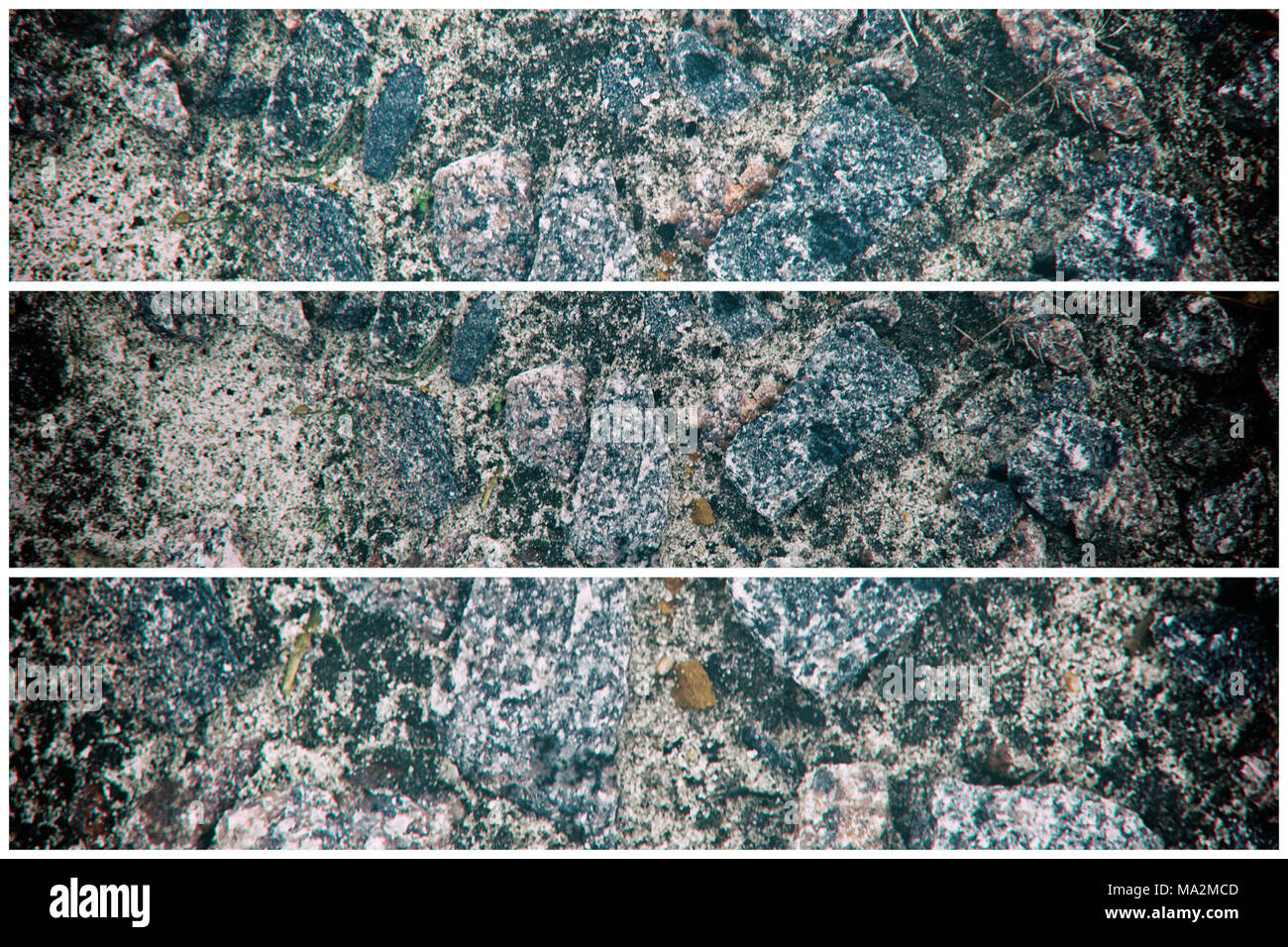 Flintstone pebbles structure of red stone for background Stock Photo ...