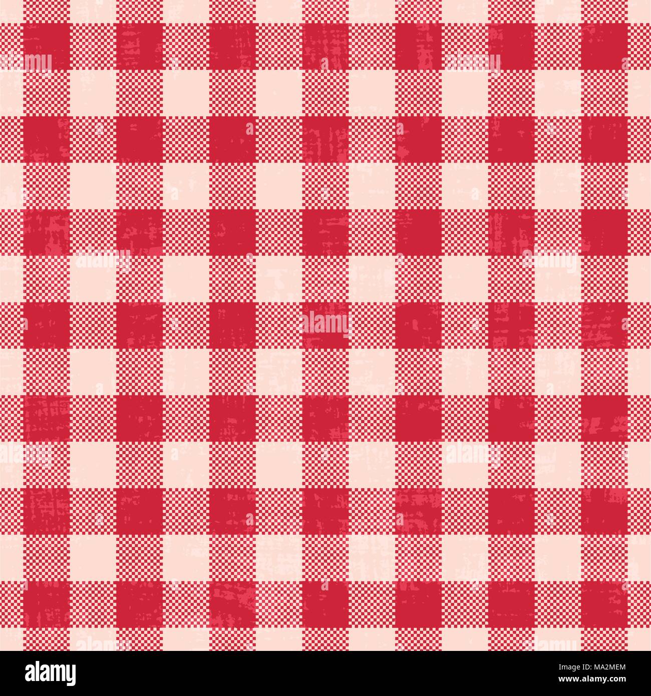 Red gingham background Stock Vector Images - Alamy