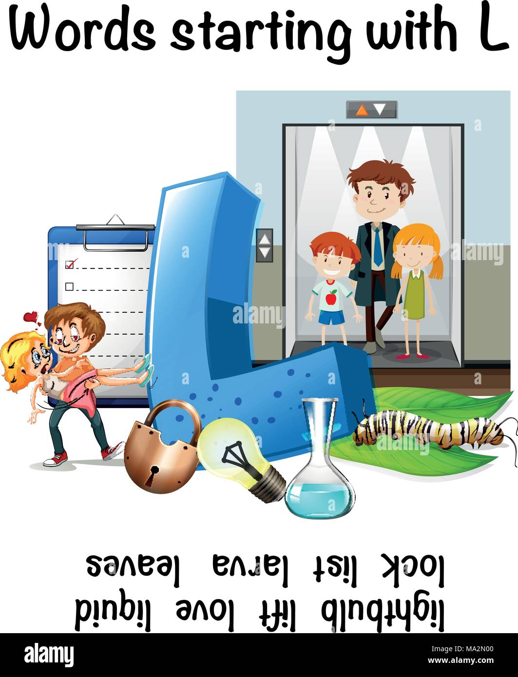 Words starting with l hi-res stock photography and images - Alamy