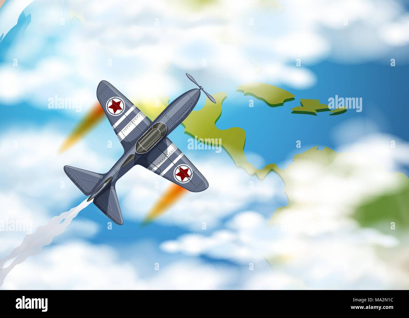 Wings aeroplane Stock Vector Images - Alamy