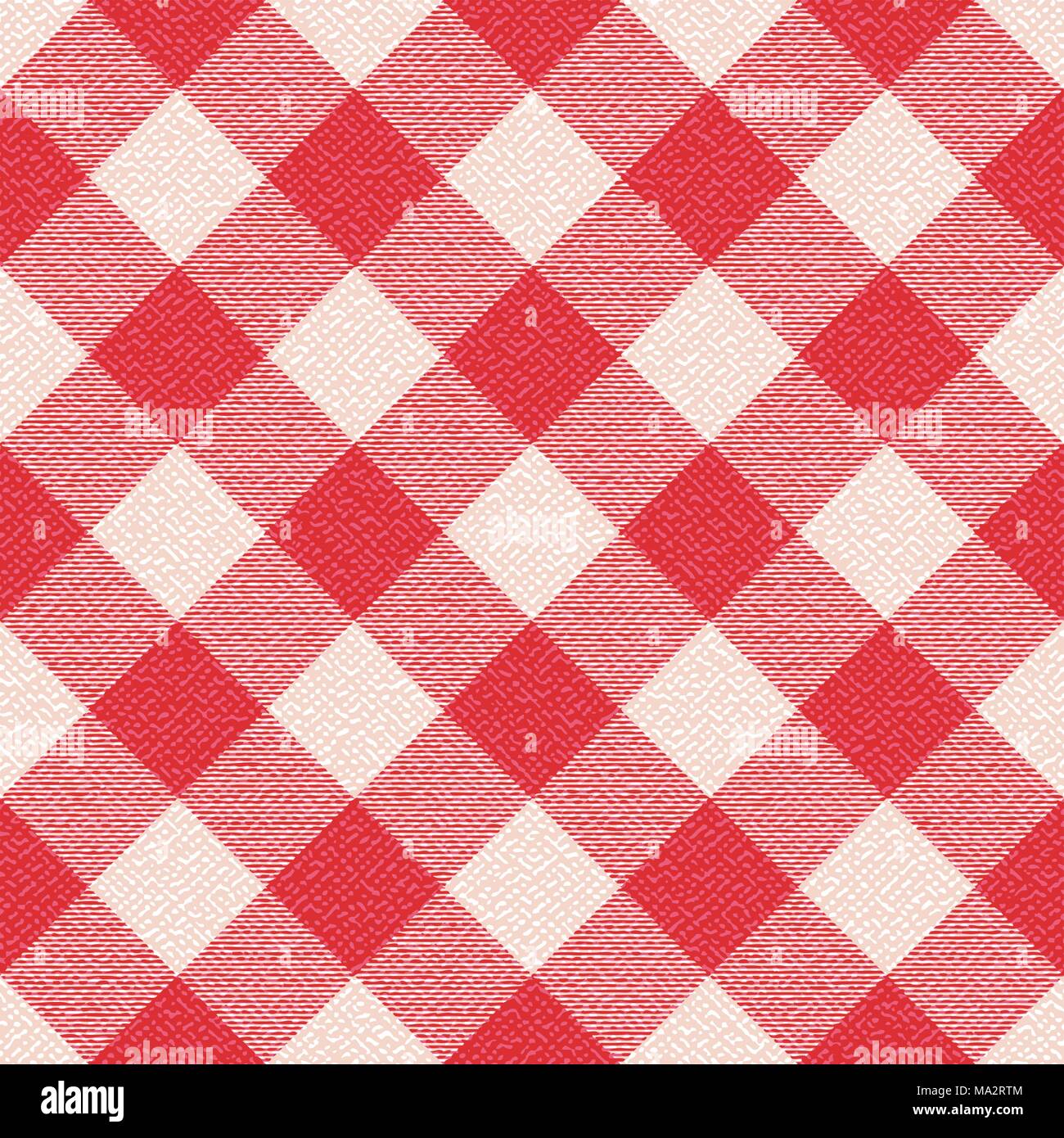 Gingham cloth vector vectors hi-res stock photography and images - Alamy