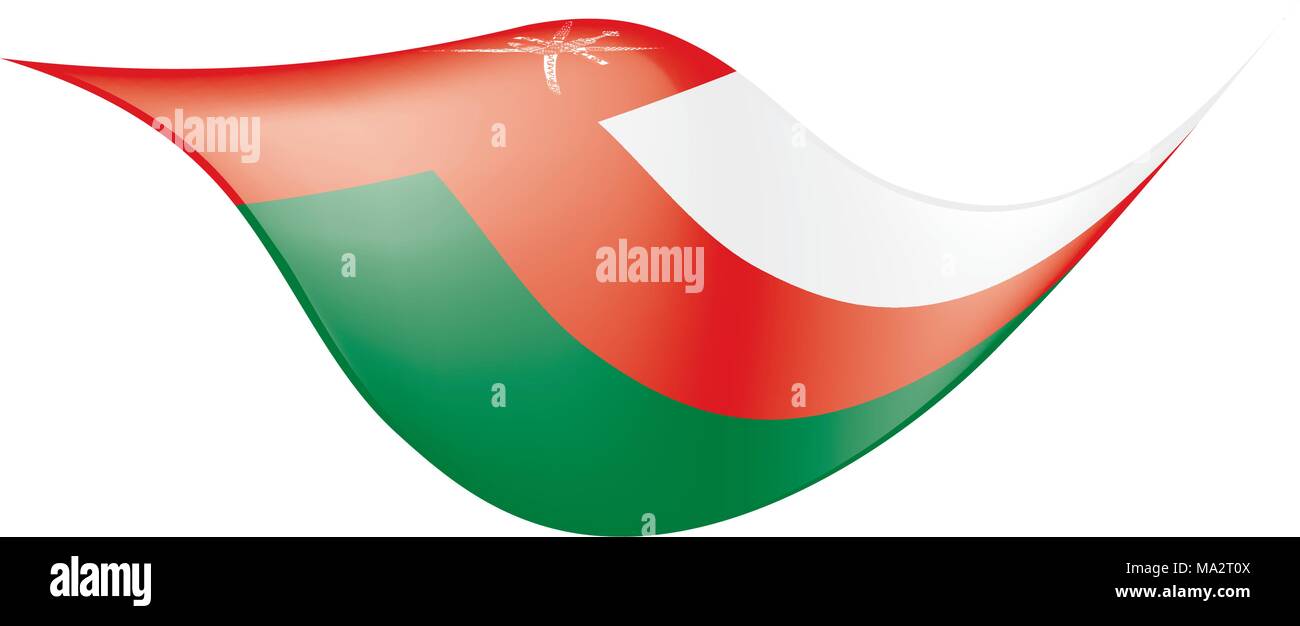 Oman flag, vector illustration Stock Vector Image & Art - Alamy