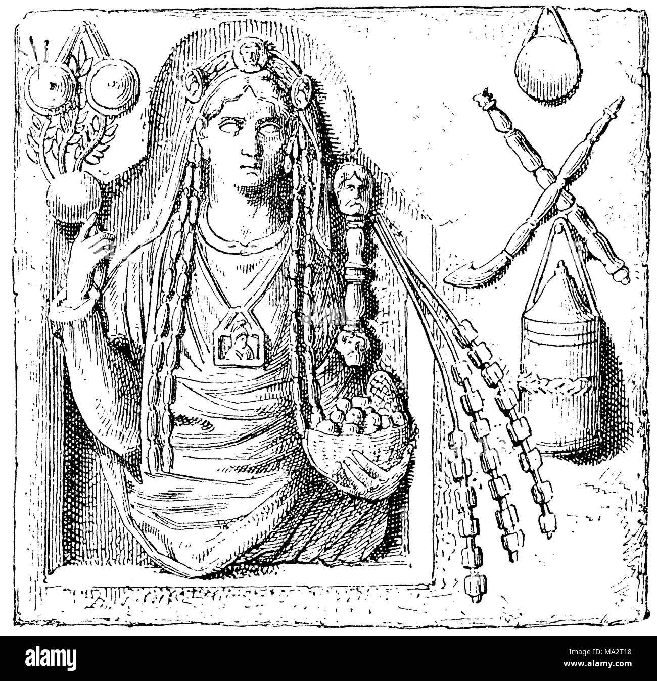 Cybele goddess hi-res stock photography and images - Alamy