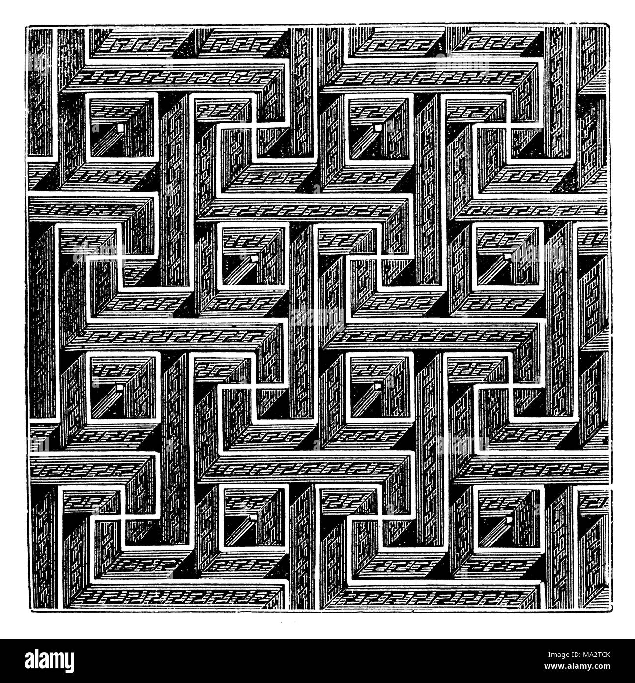 Motif labyrinthe hi-res stock photography and images - Alamy