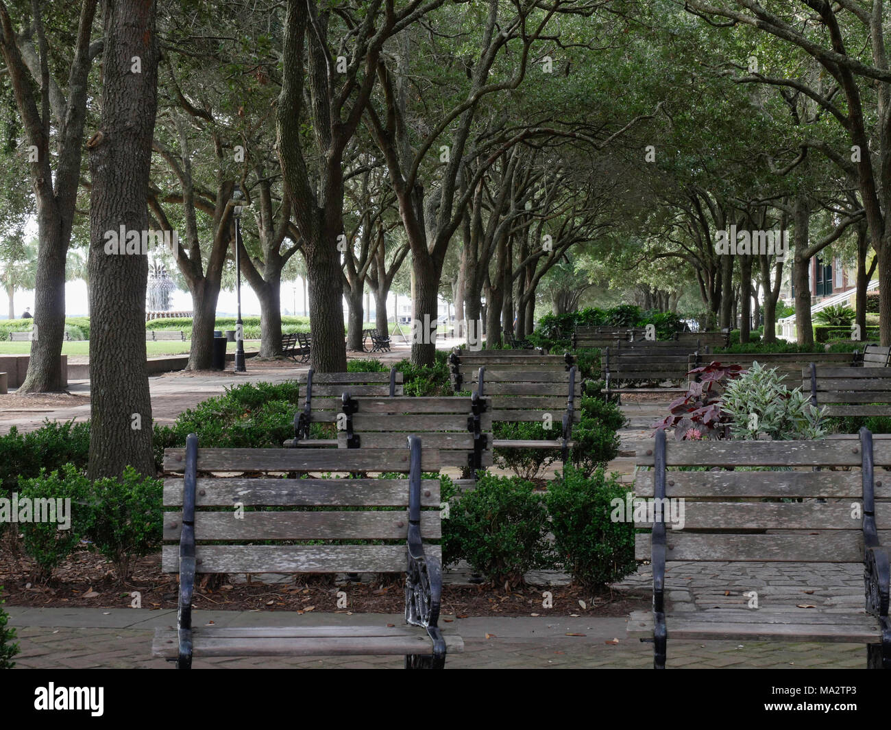 Waterfront park Charleston SC Stock Photo - Alamy