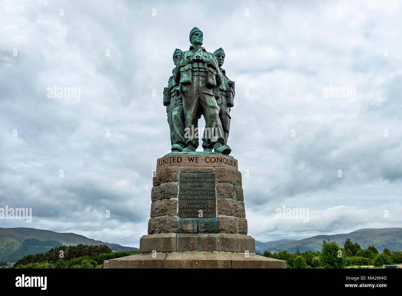 Nevis bridge fort william scotland hi-res stock photography and images ...
