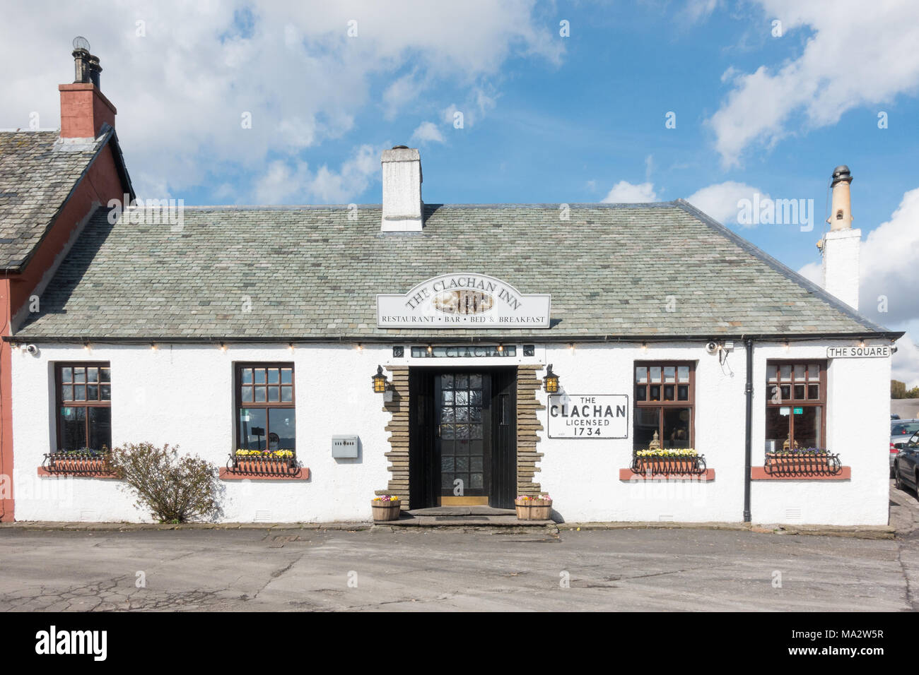 The Clachan Inn, Drymen, Scotland, UK Stock Photo - Alamy