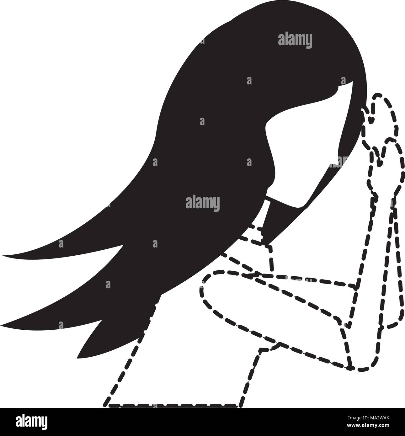 avatar businesswoman thinking over white background, vector ...