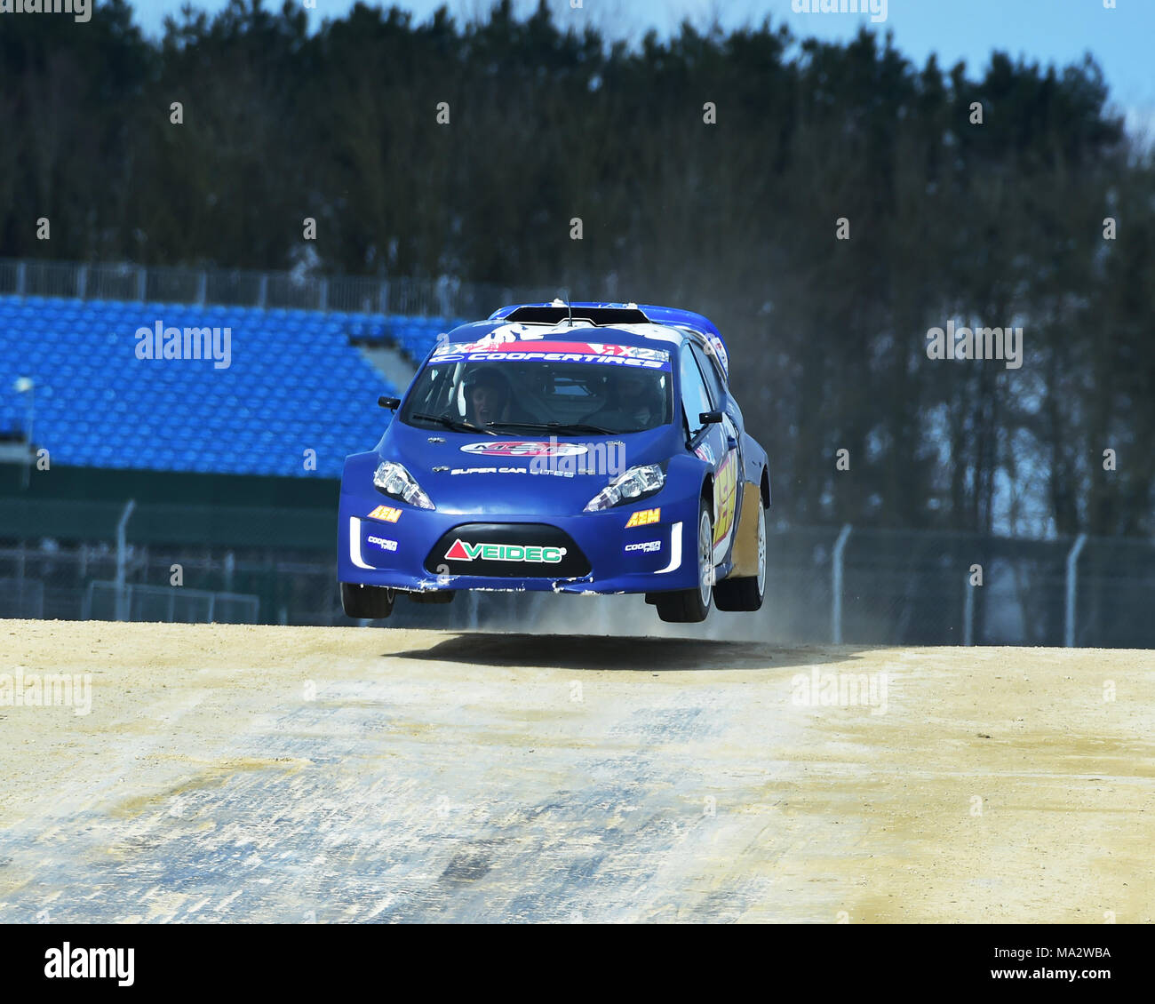 Silverstone, Northamptonshire, England, 26th March 2018, Olsbergs RX2 ...