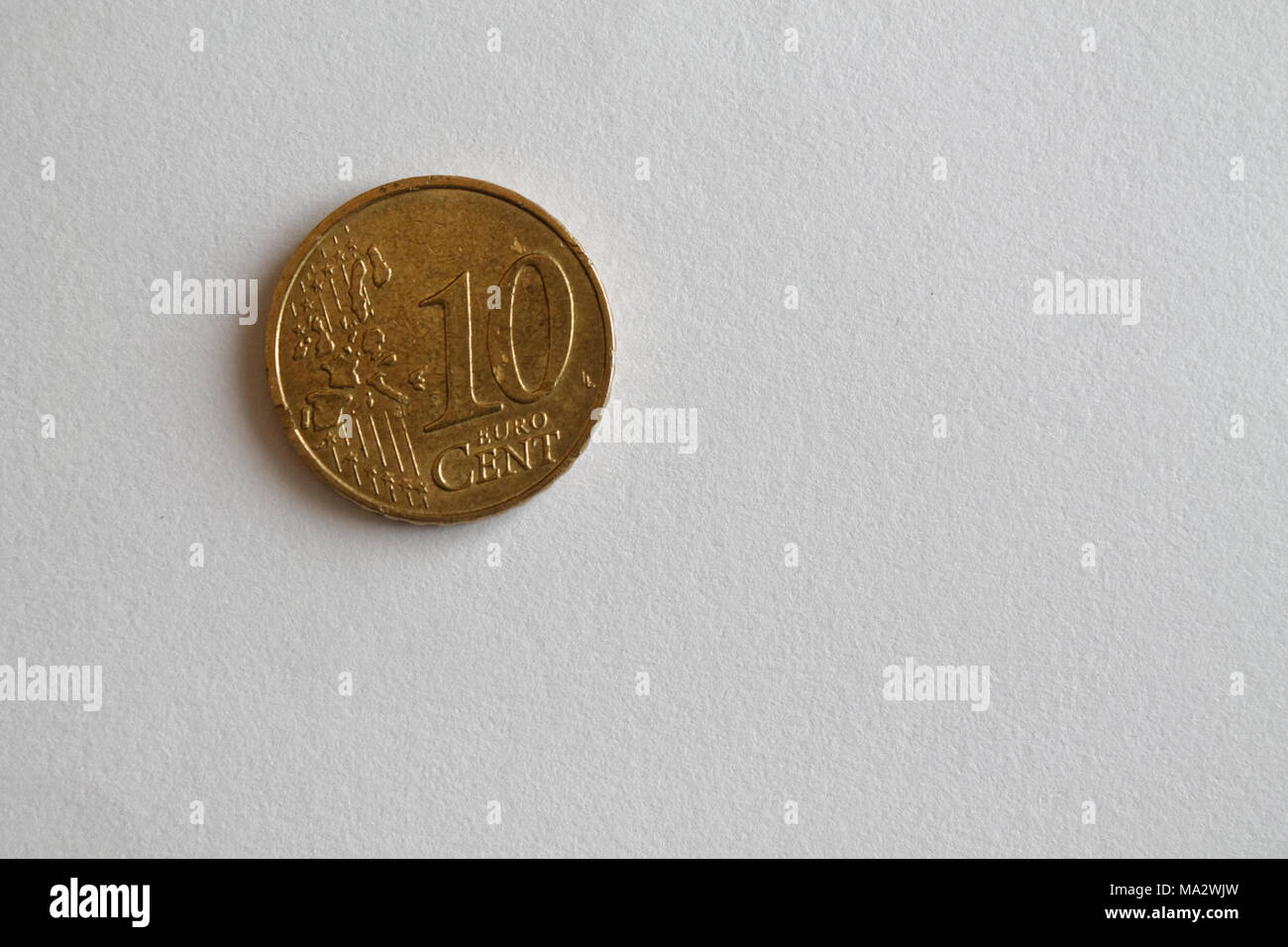 10 euro cent coin hi-res stock photography and images - Alamy