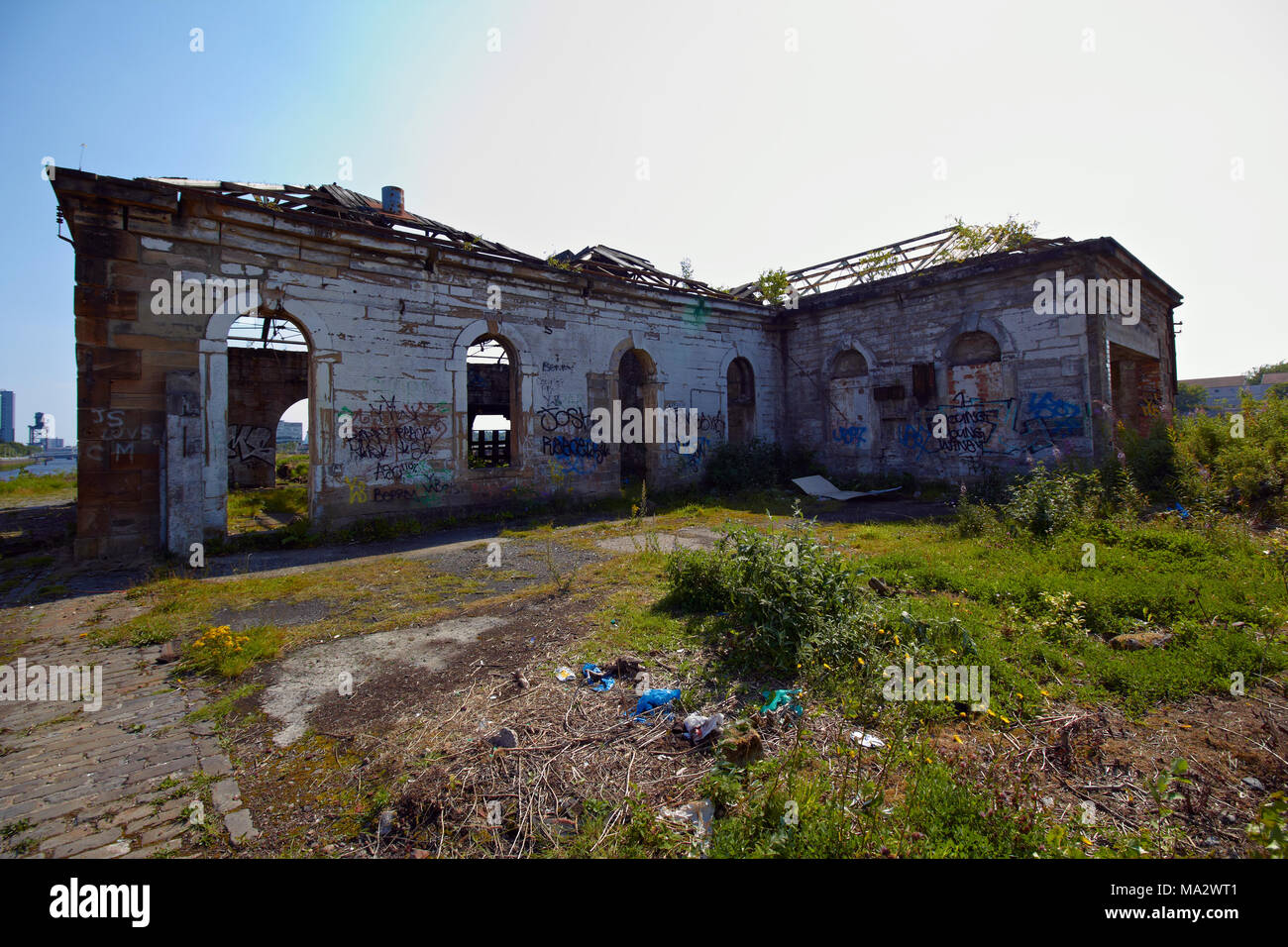Govan Graving Docks Glasgow Scotland (2 Stock Photo - Alamy