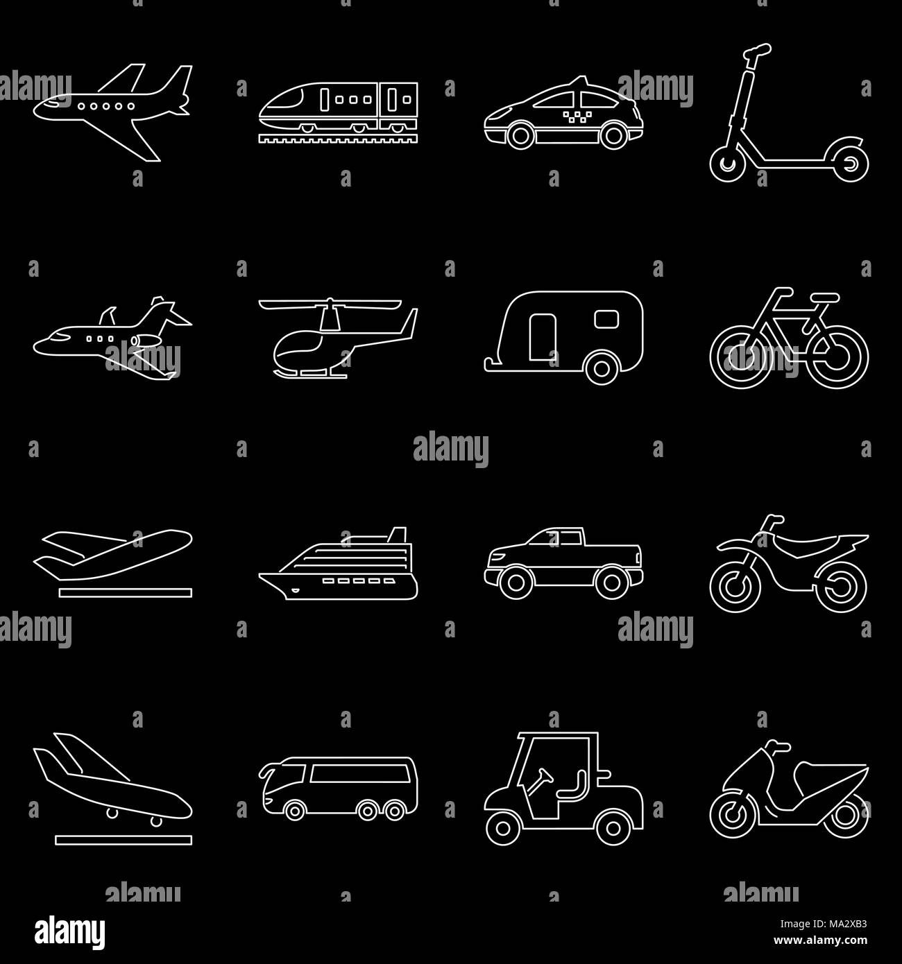 Arriving by train Stock Vector Images - Alamy