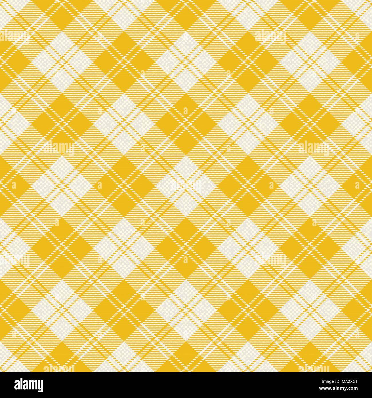 Yellow tartan pattern background Stock Vector Image & Art - Alamy