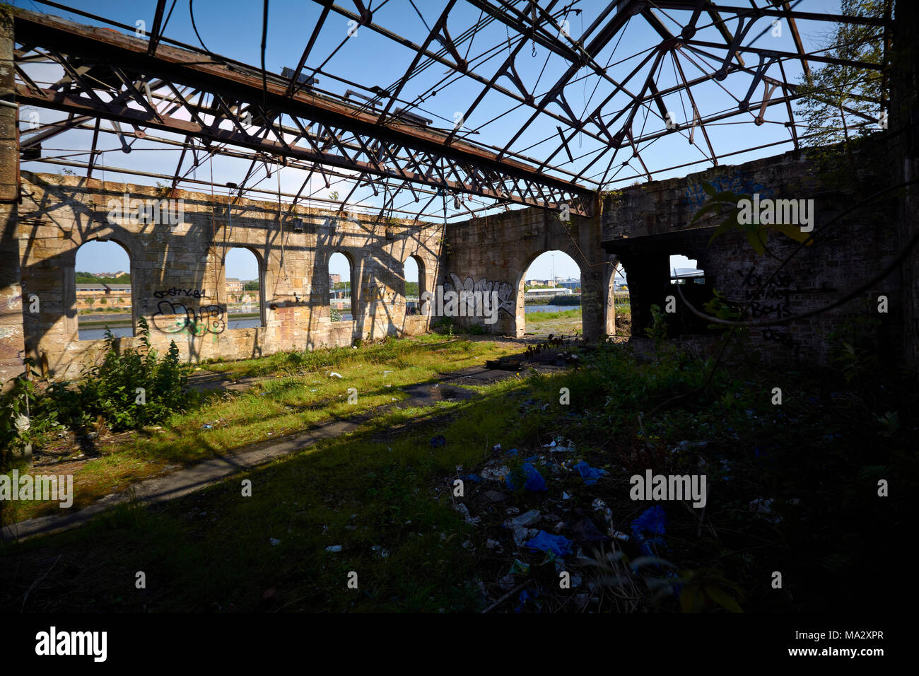 Govan Graving Docks Glasgow Scotland (2 Stock Photo - Alamy