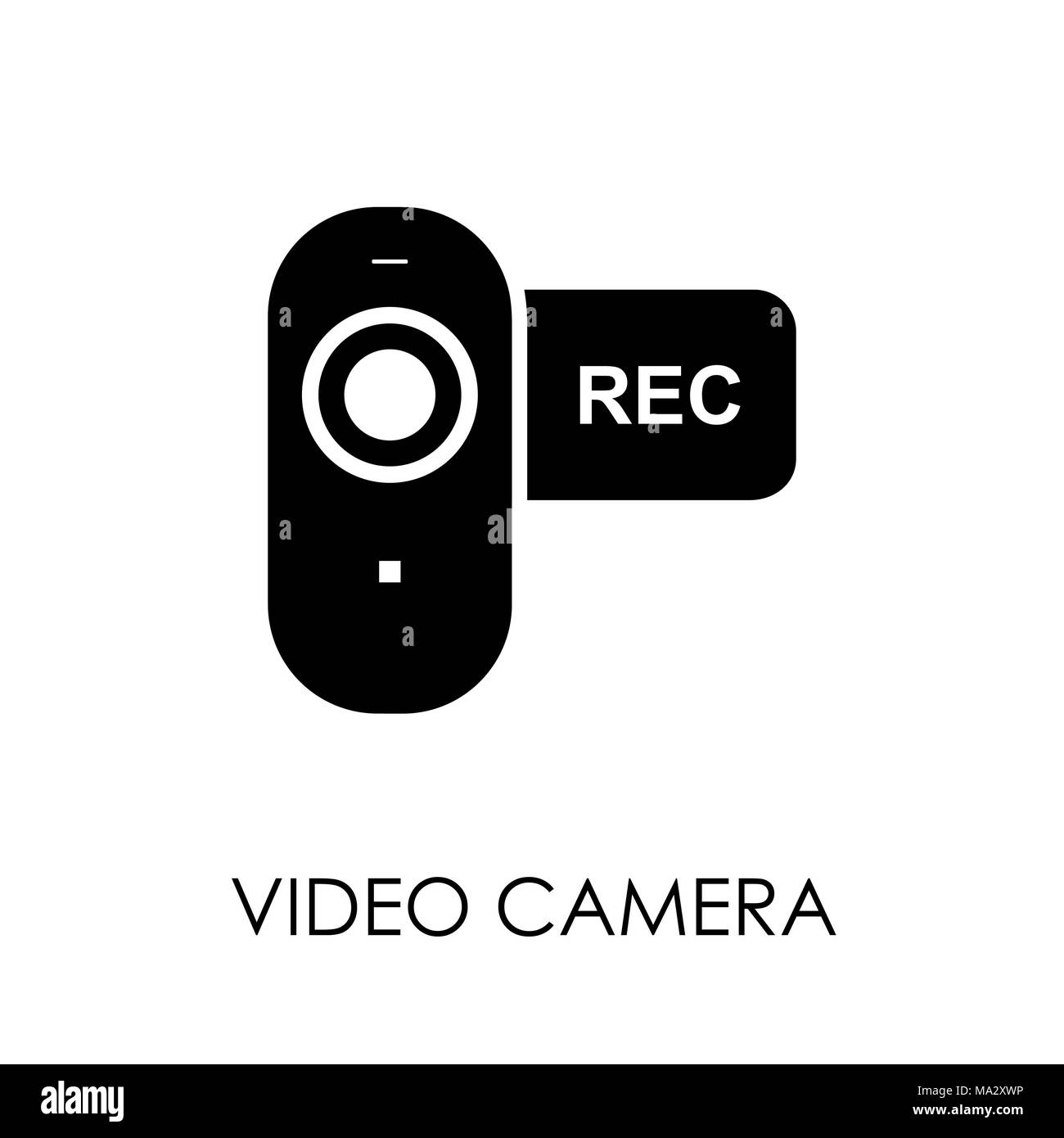 Camera icon symbol flat style vector illustration Stock Vector Image ...