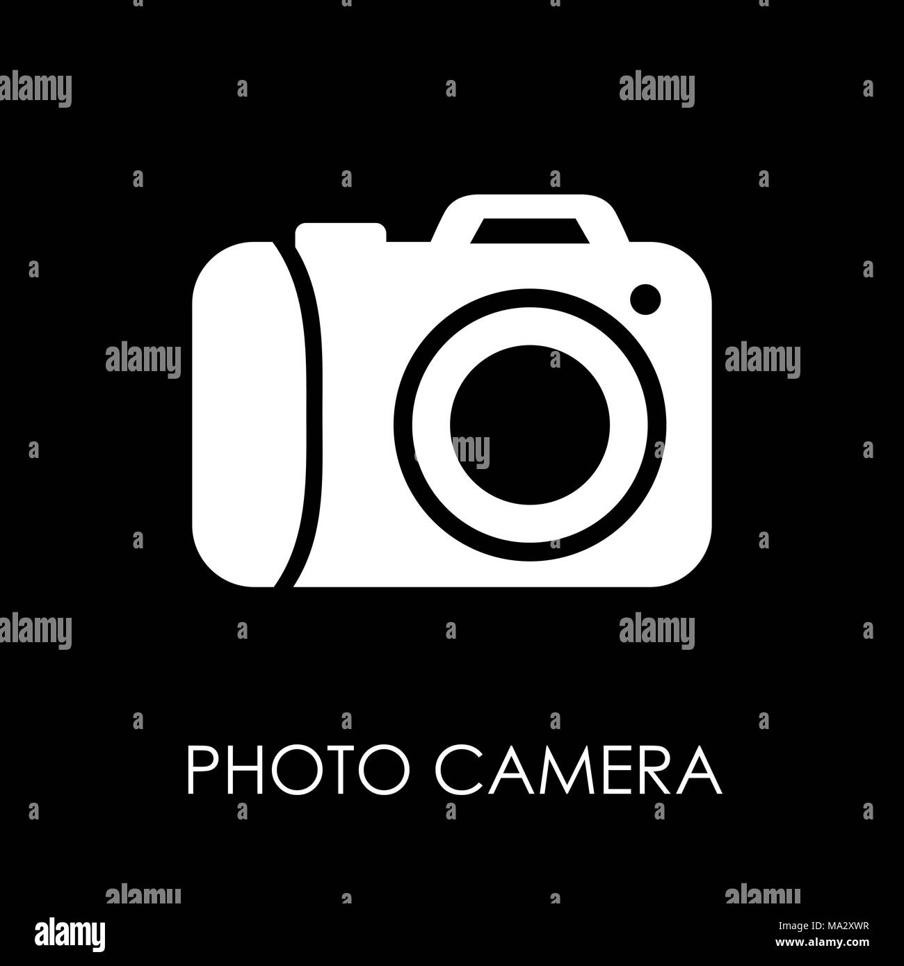 Camera icon symbol flat style vector illustration Stock Vector Image ...