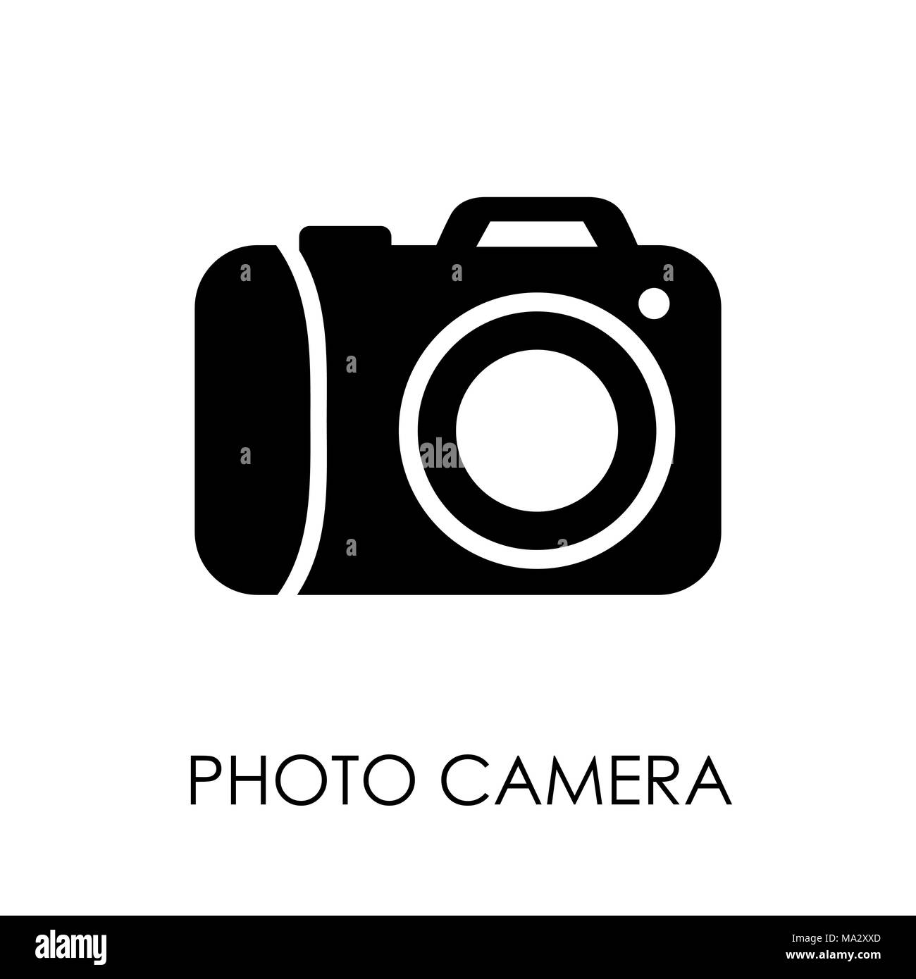 Camera icon symbol flat style vector illustration Stock Vector Image ...