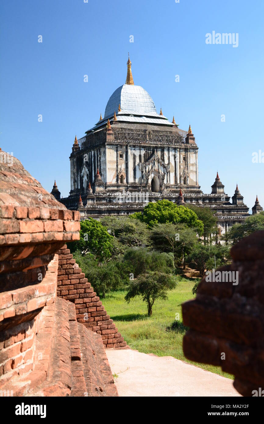 Thatbyinnyu temple. Bagan. Mandalay region. Myanmar Stock Photo - Alamy