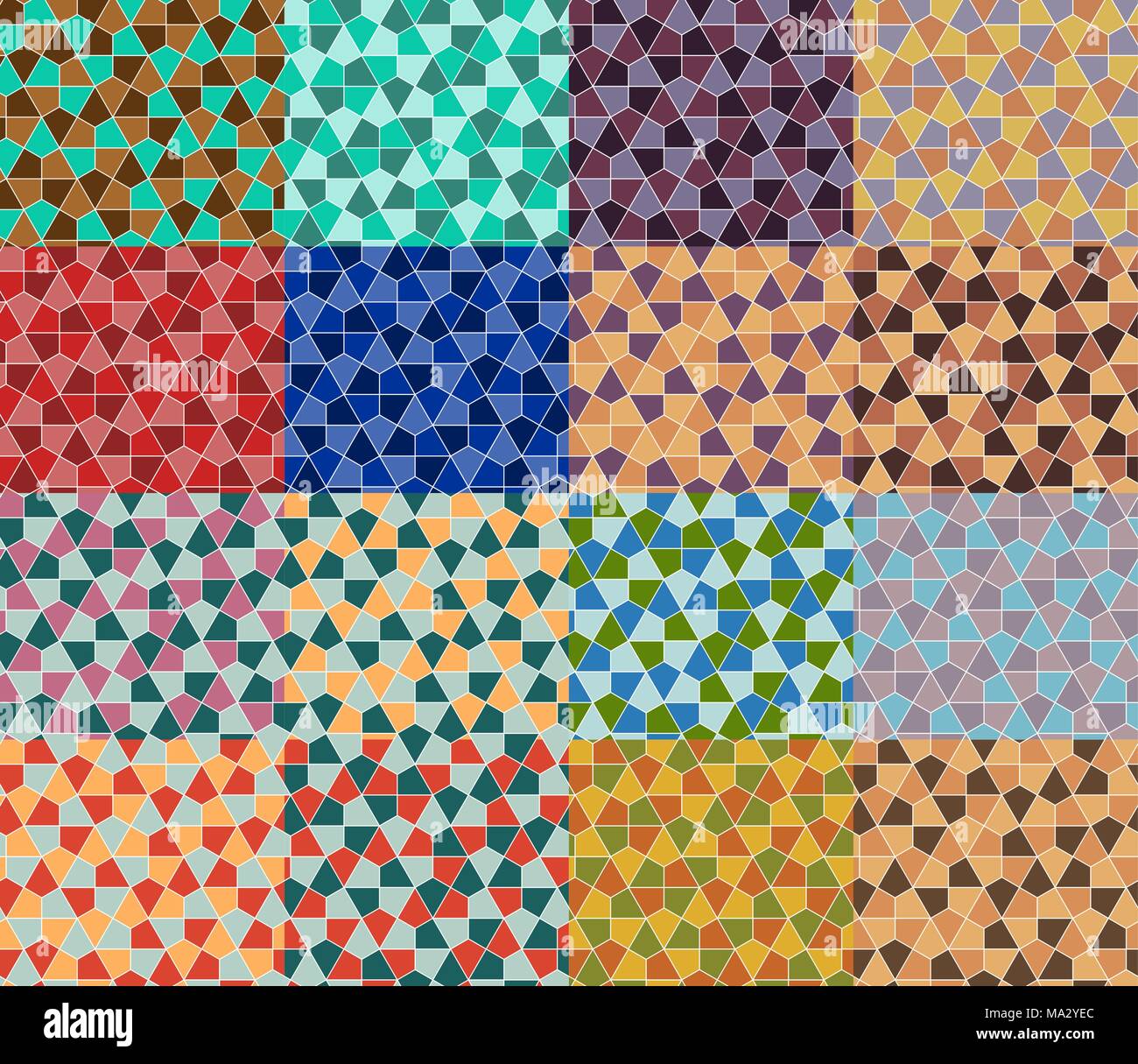 Seamless geometric pattern simple flat vector illustration. Lined ...