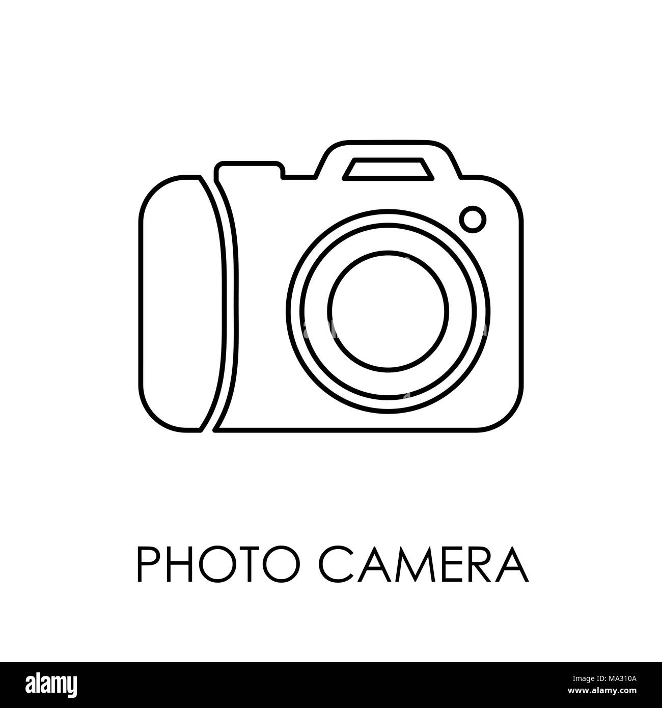 Camera icon symbol flat style vector illustration Stock Vector Image ...