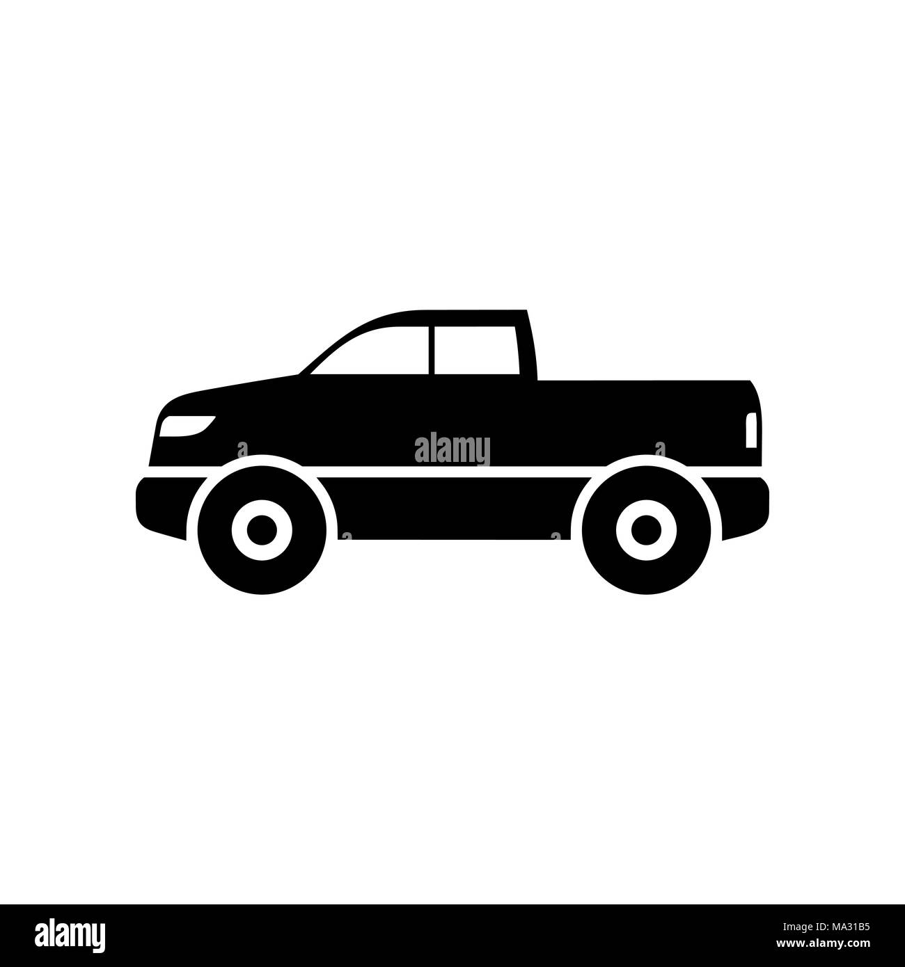 Pickup icon Stock Vector Images - Alamy
