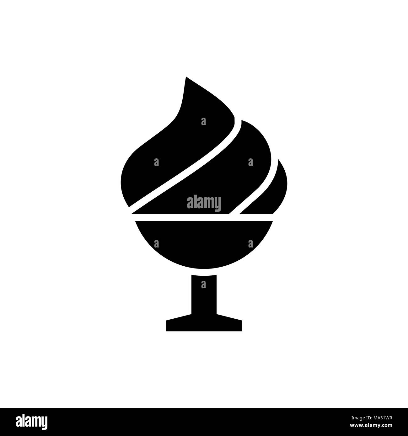 Caramel flat style Cut Out Stock Images & Pictures - Alamy