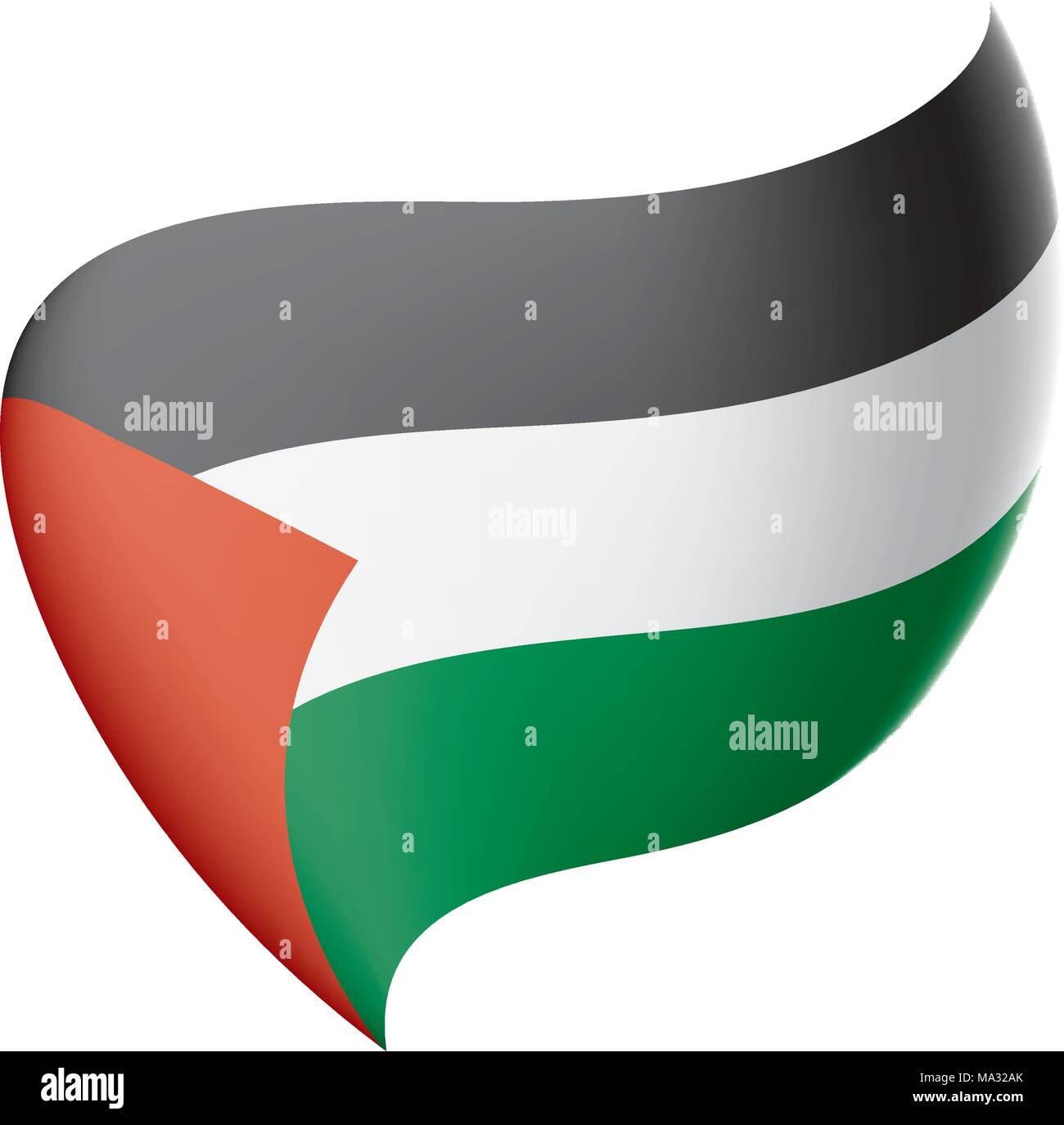 Palestine flag, vector illustration Stock Vector Image & Art - Alamy