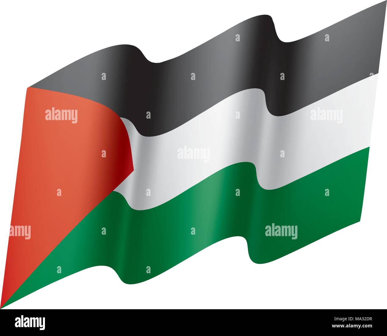 Palestine flag, vector illustration Stock Vector Image & Art - Alamy