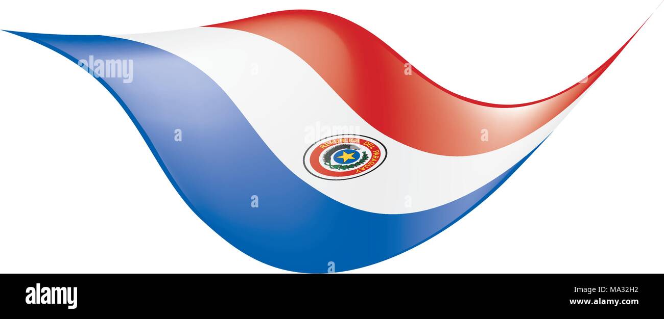 Paraguay flag icon Stock Vector Images - Alamy