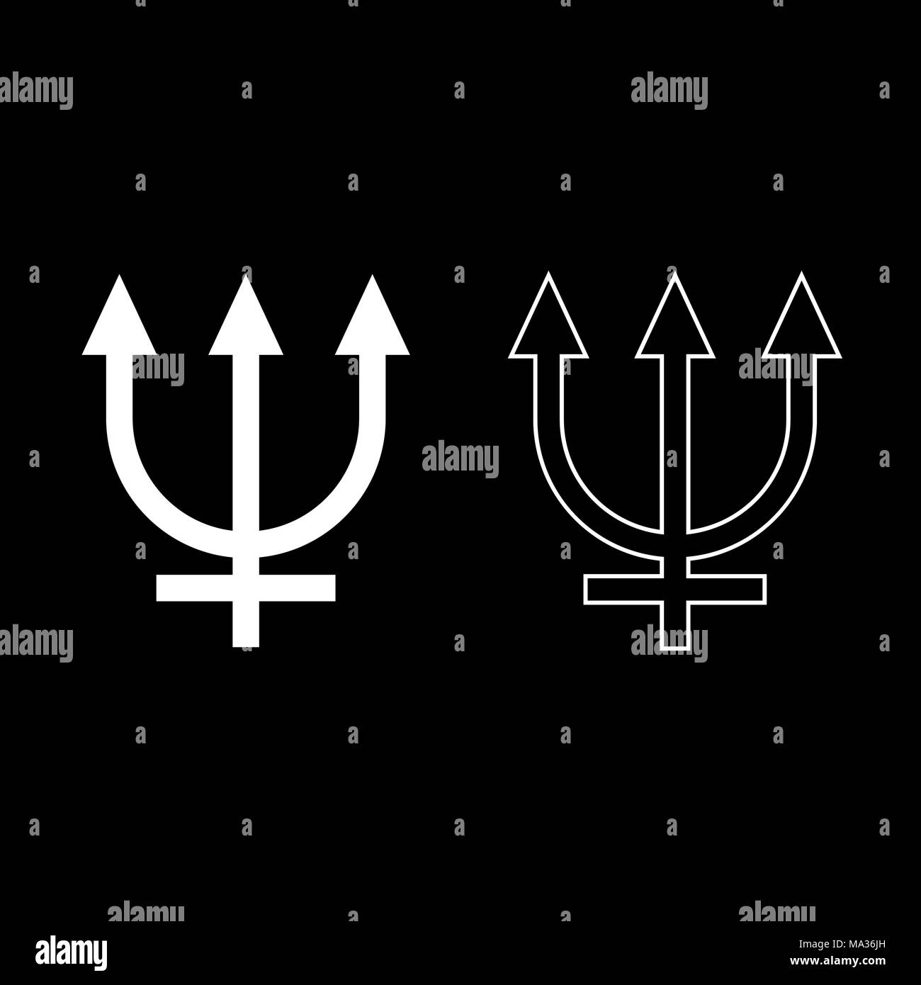 Trident i Stock Vector Images - Alamy