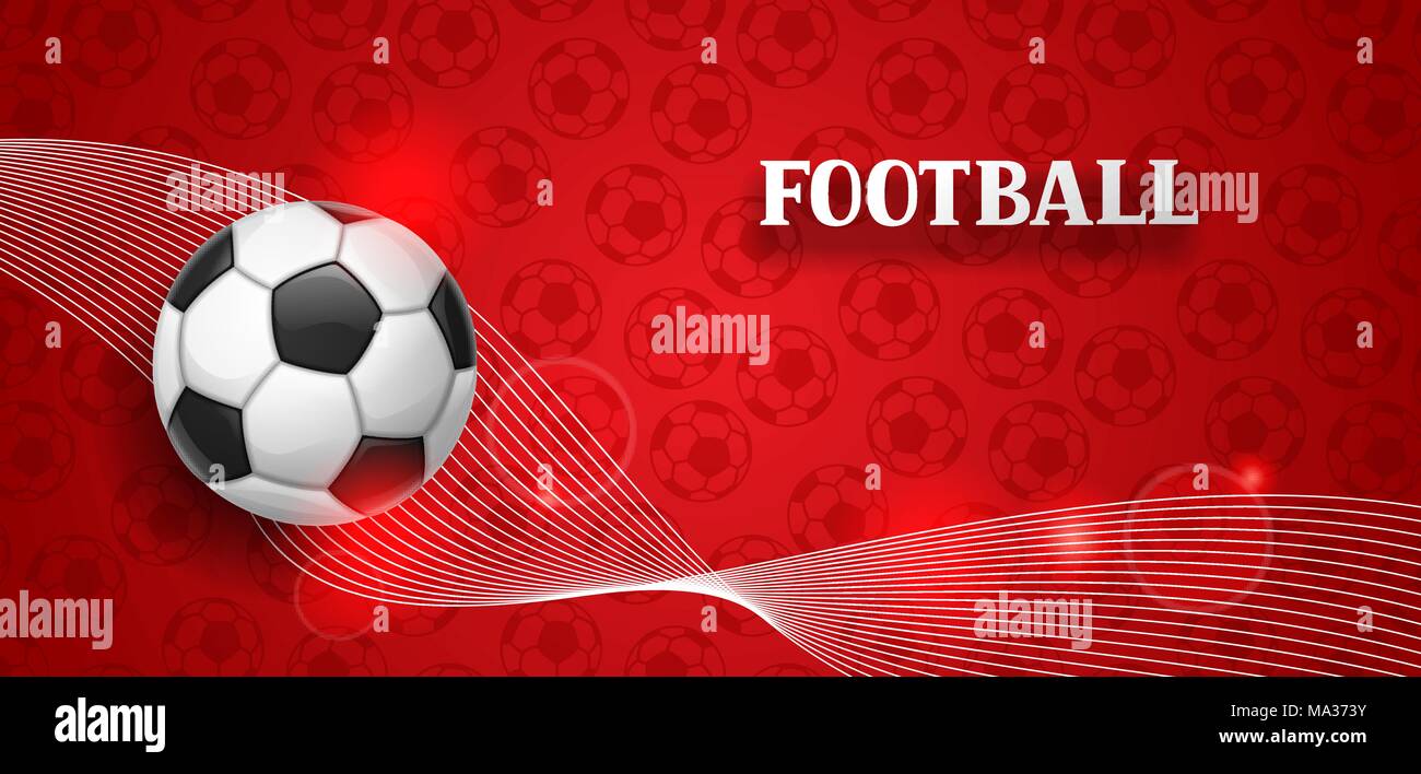 Football Banner Stock Vector Images - Alamy