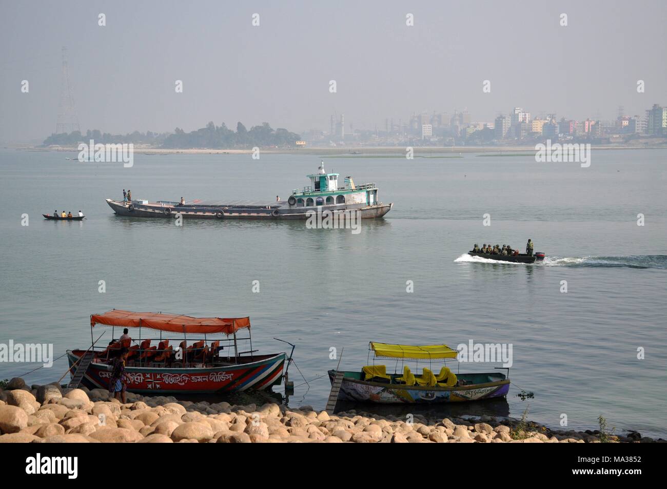 Meghna river, bangladesh hi-res stock photography and images - Alamy