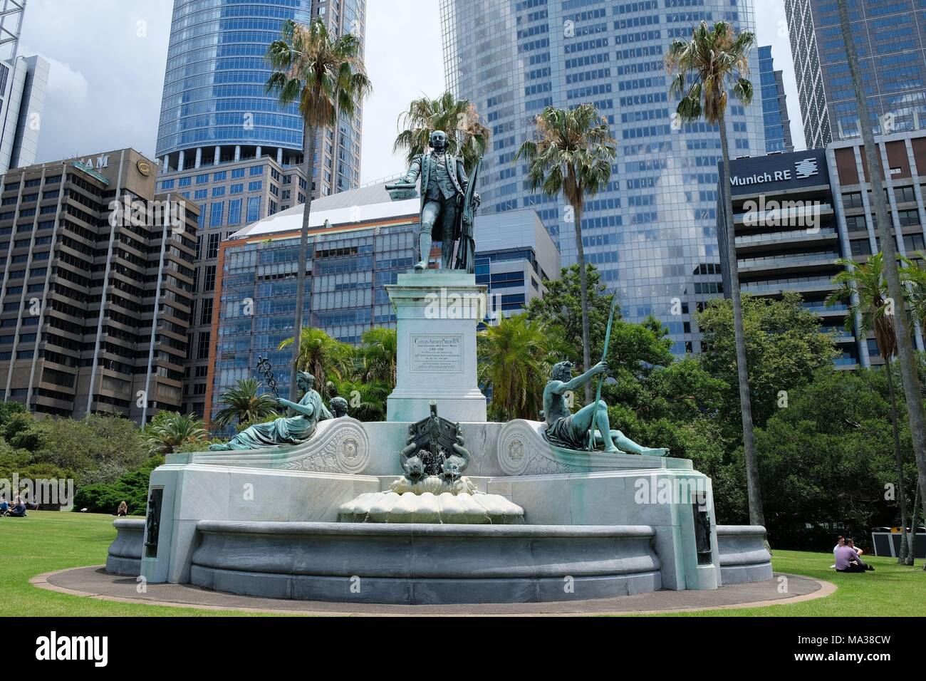 Captain Arthur Phillip was the founding Governor of the Colony of New ...