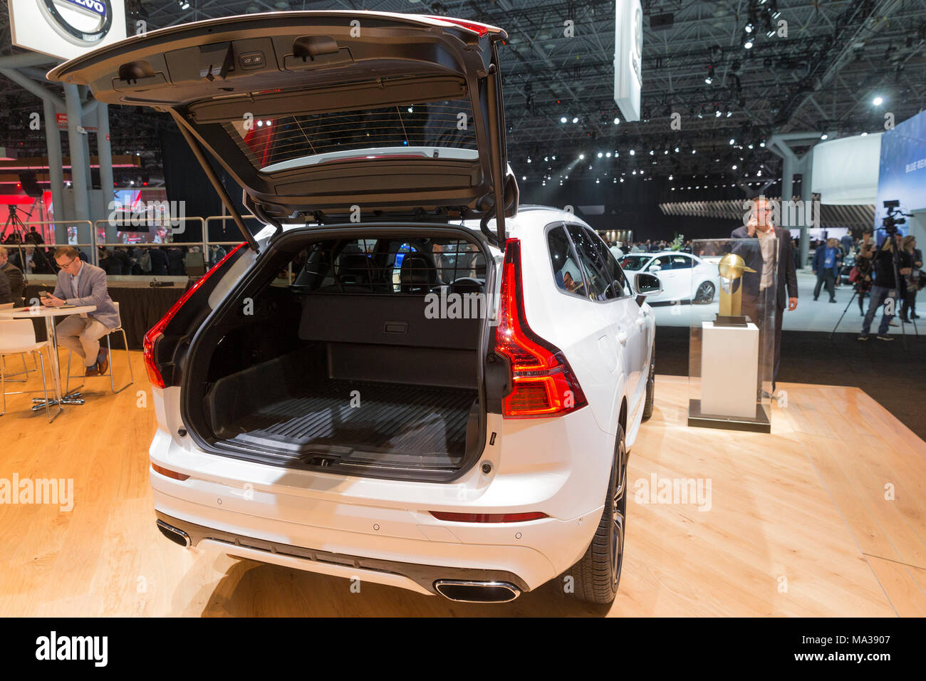 Volvo XC60 SUV 2019 on display at 2018 New York International Auto Show ...