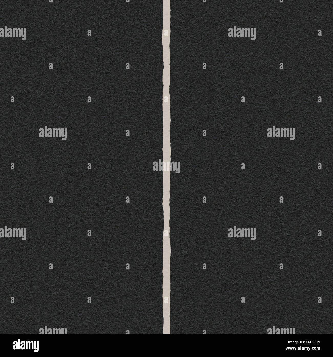 Road and center line, lane stripes, dividing strip separating lanes ...