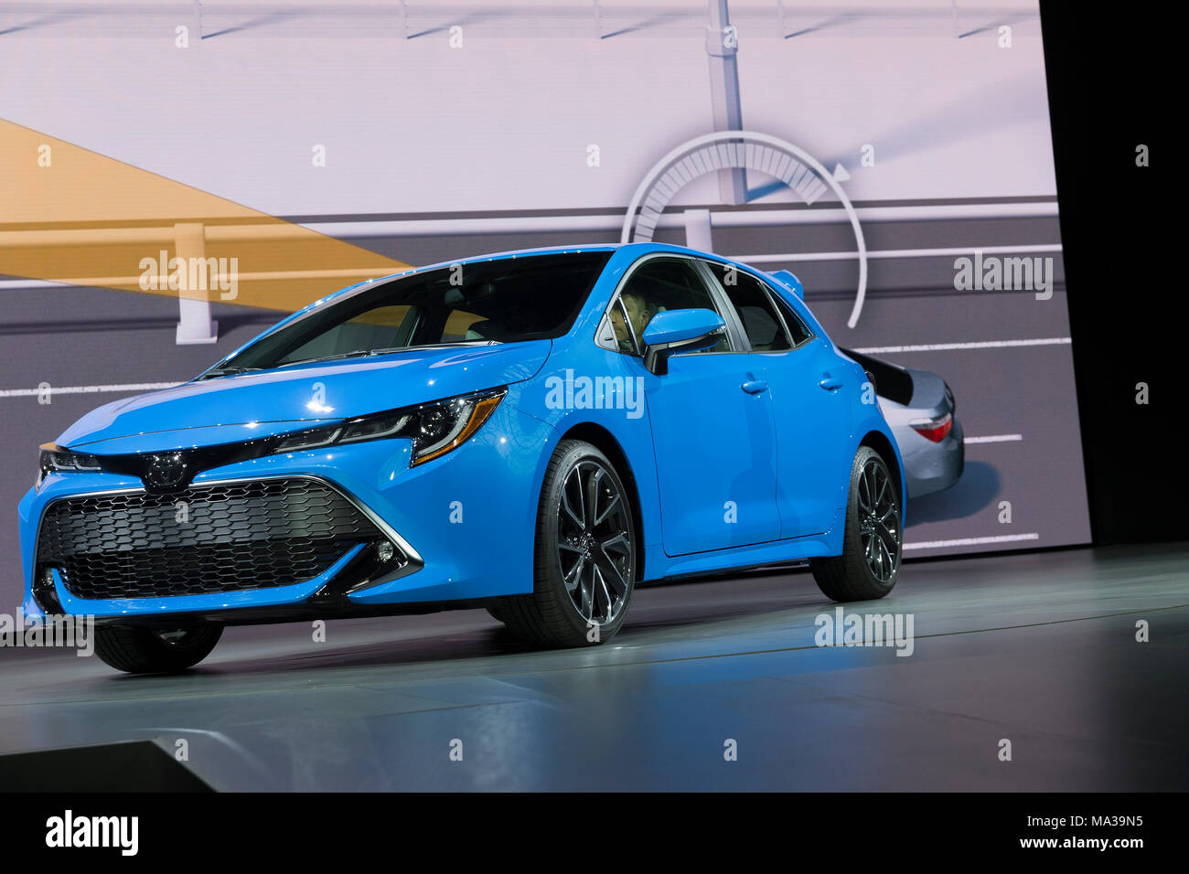 Toyota corolla 2019 hi-res stock photography and images - Alamy