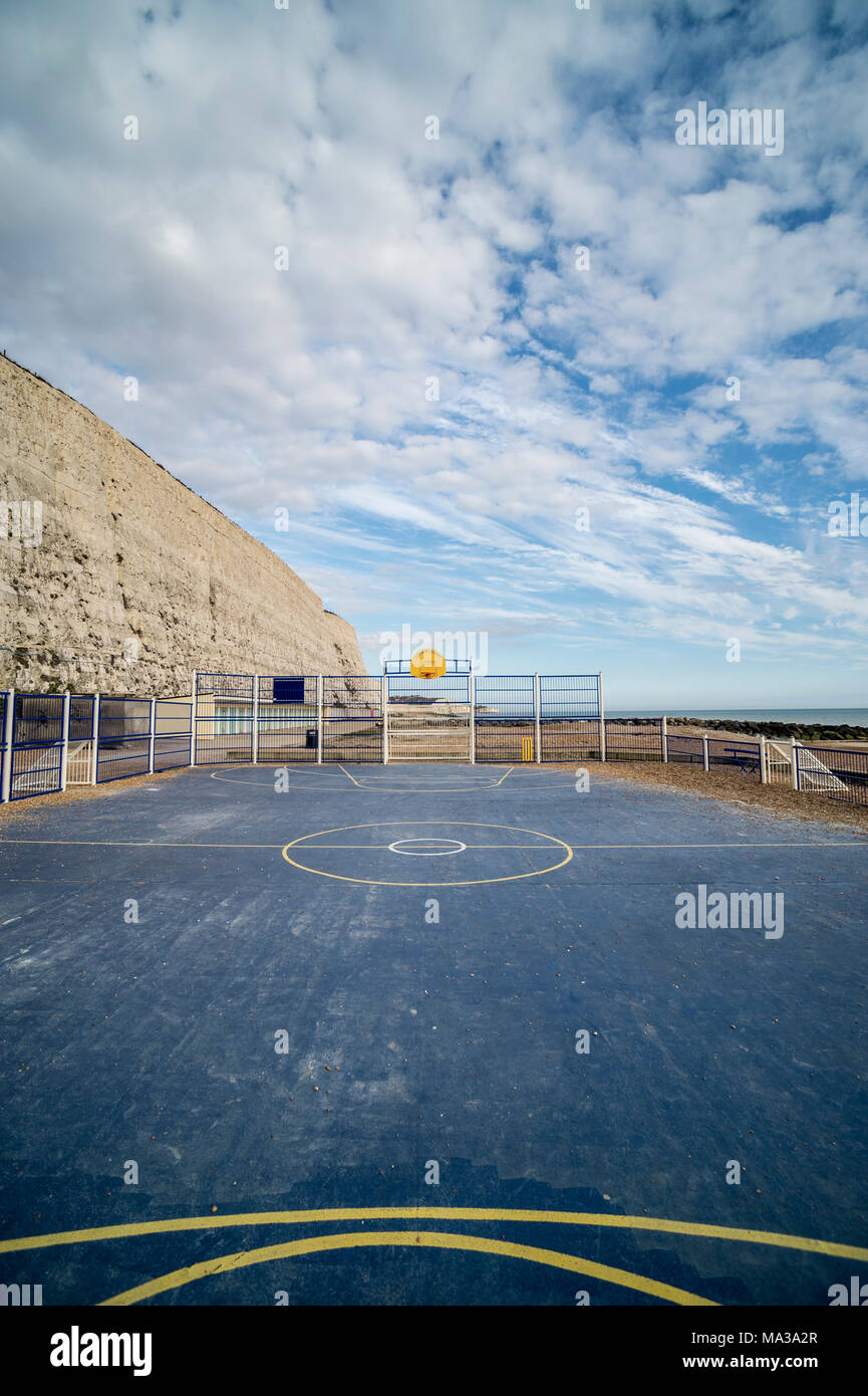 Connor's Court, multi sport play area built on the Rottindean seafront ...
