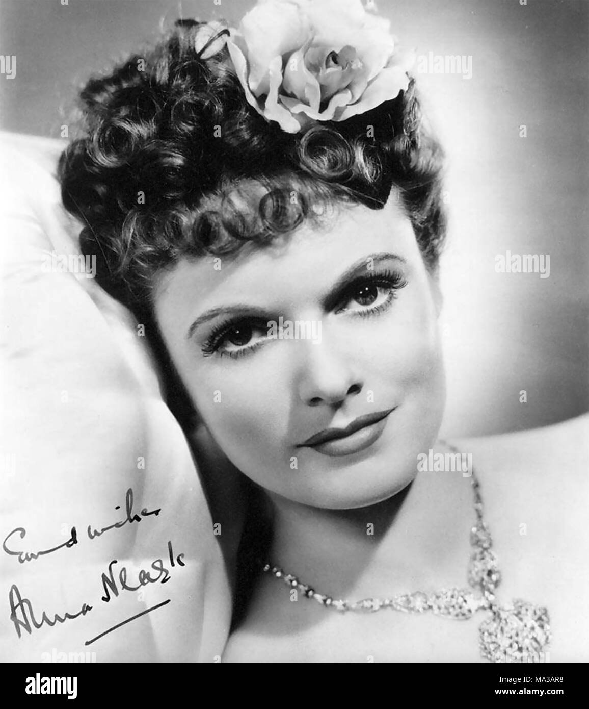 Actress anna neagle Black and White Stock Photos & Images - Alamy