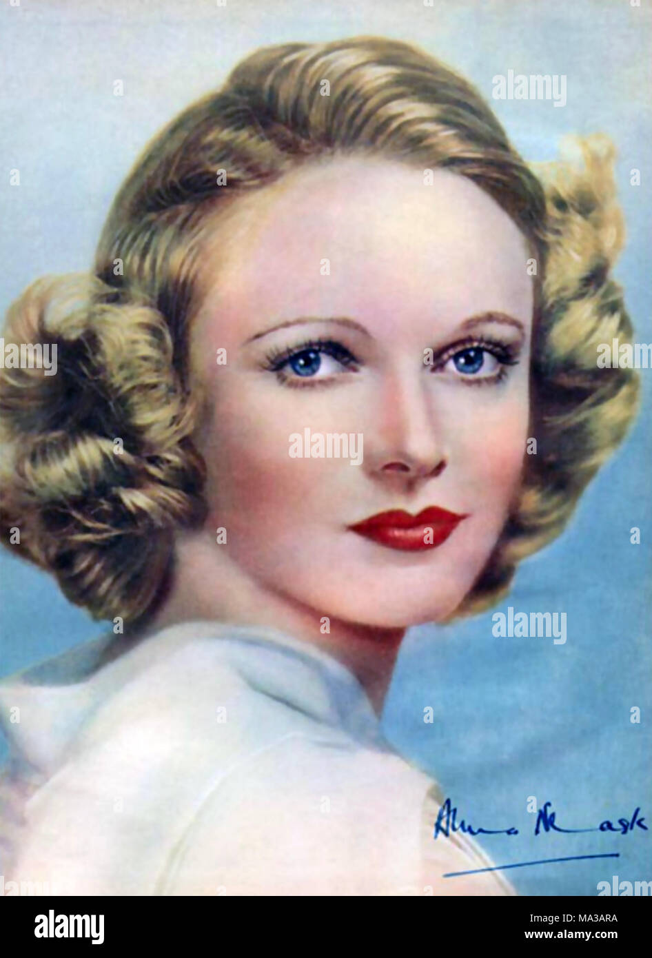 ANNA NEAGLE (1904-1986) English stage and film actress about 1935 Stock ...