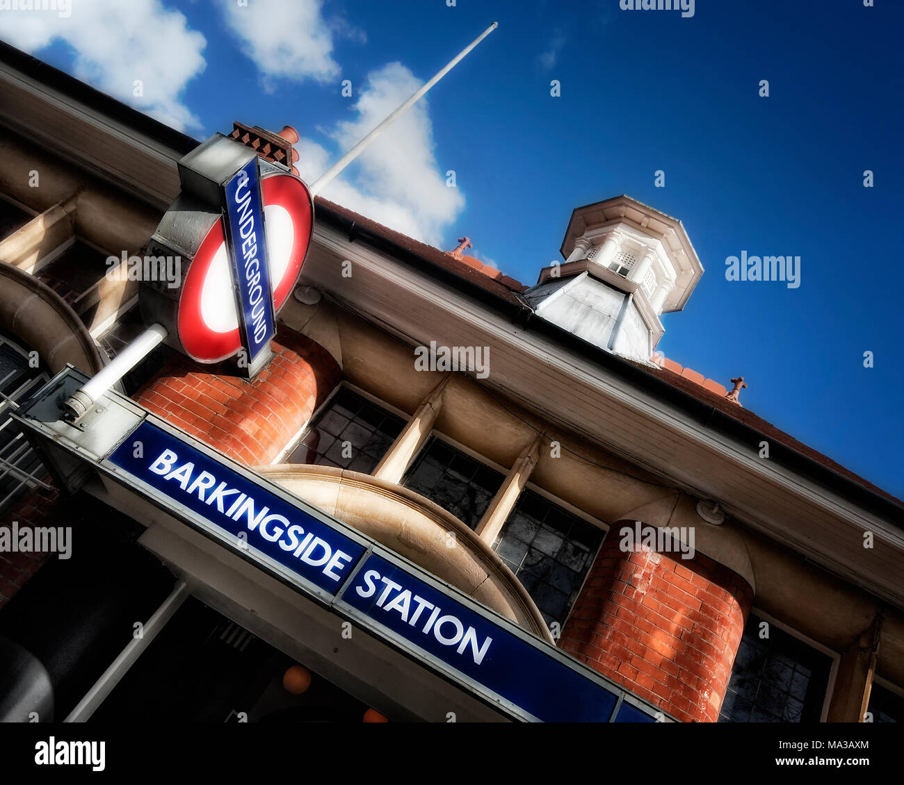 London Underground Tube Station: Barkingside Stock Photo - Alamy