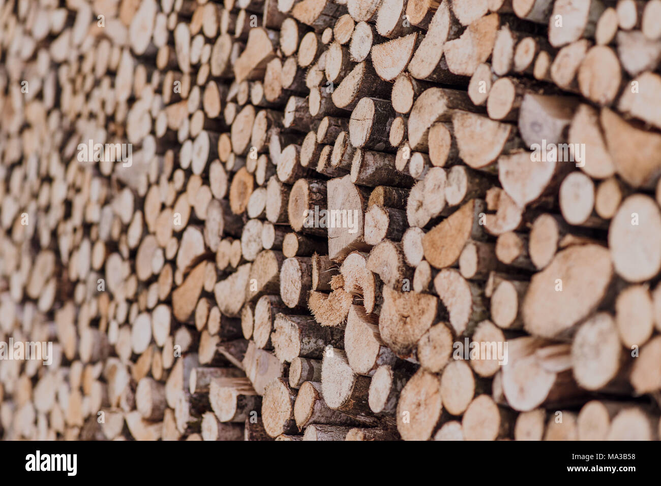 Pile of wood,detail Stock Photo - Alamy