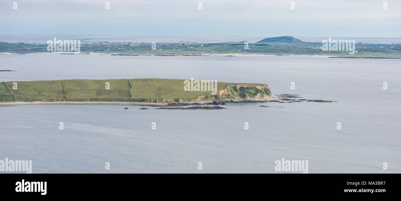 Conor Pass (Connor Pass), Dingle Peninsula, County Kerry, Munster ...