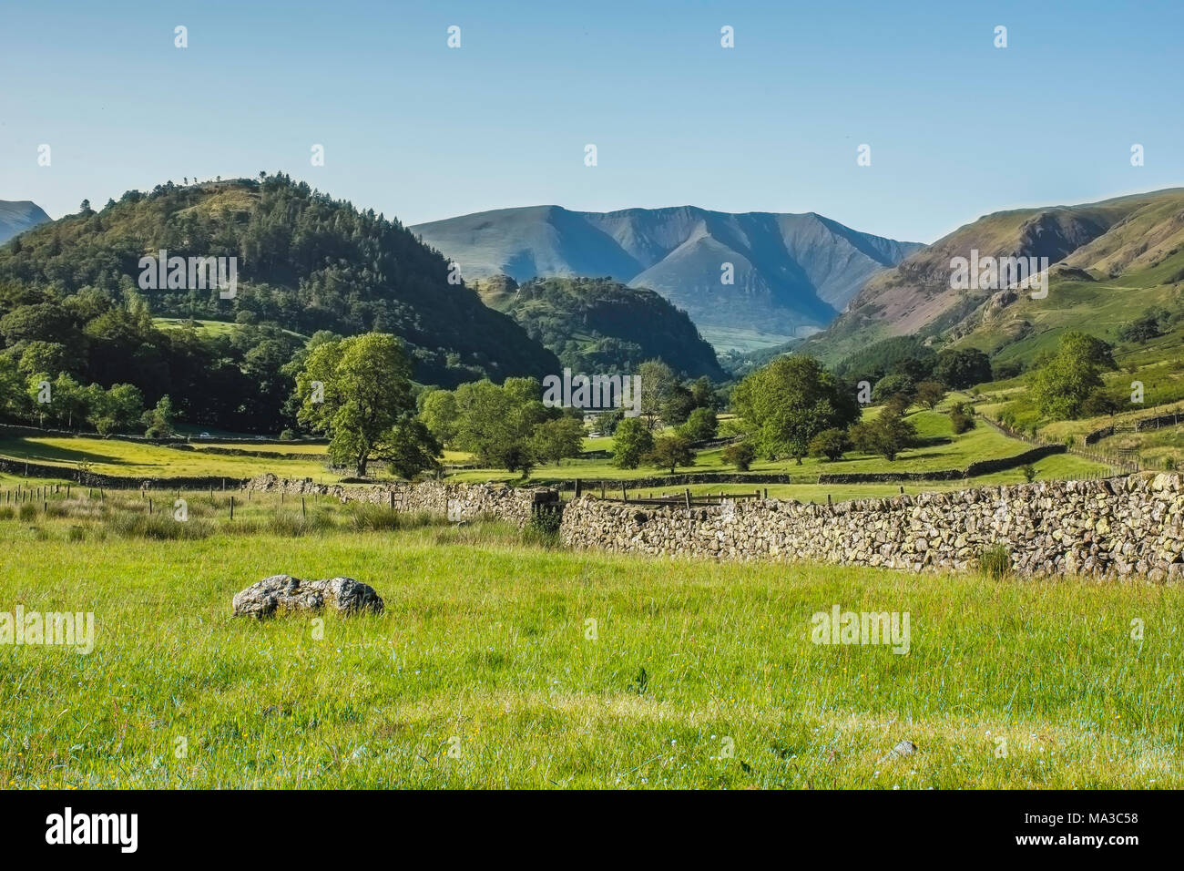 Lake District National Park landscape,Cumbria,North West Uk,spring 2017 ...