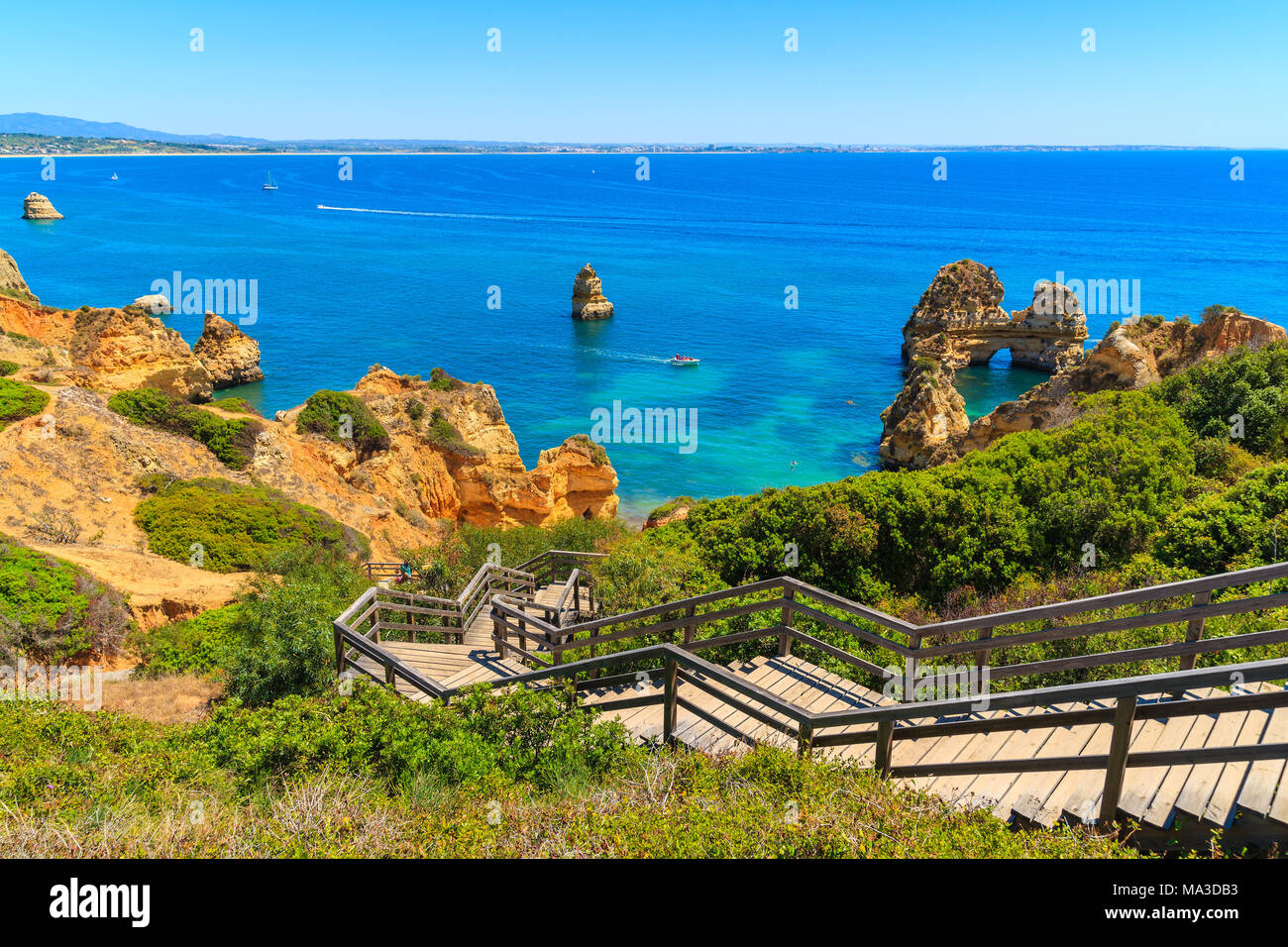 Praia do camilo beach hi-res stock photography and images - Alamy