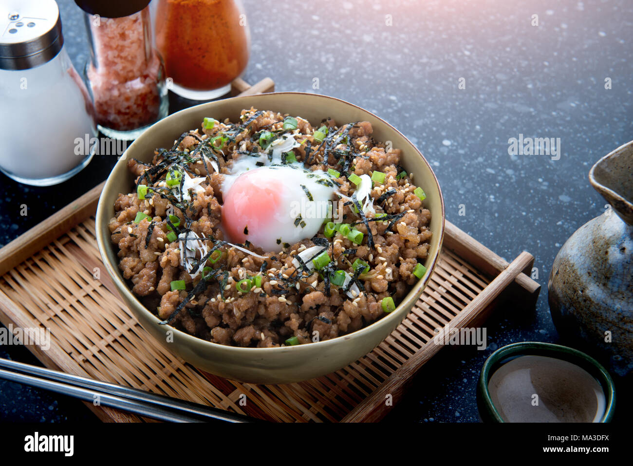 Ground beef meal bowl hi-res stock photography and images - Alamy