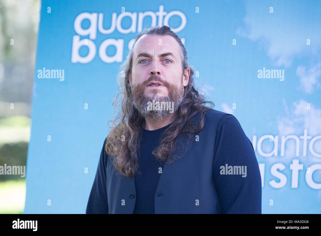 Italian actor Mirko Frezza Photocall of the Italian film "Quanto Basta ...
