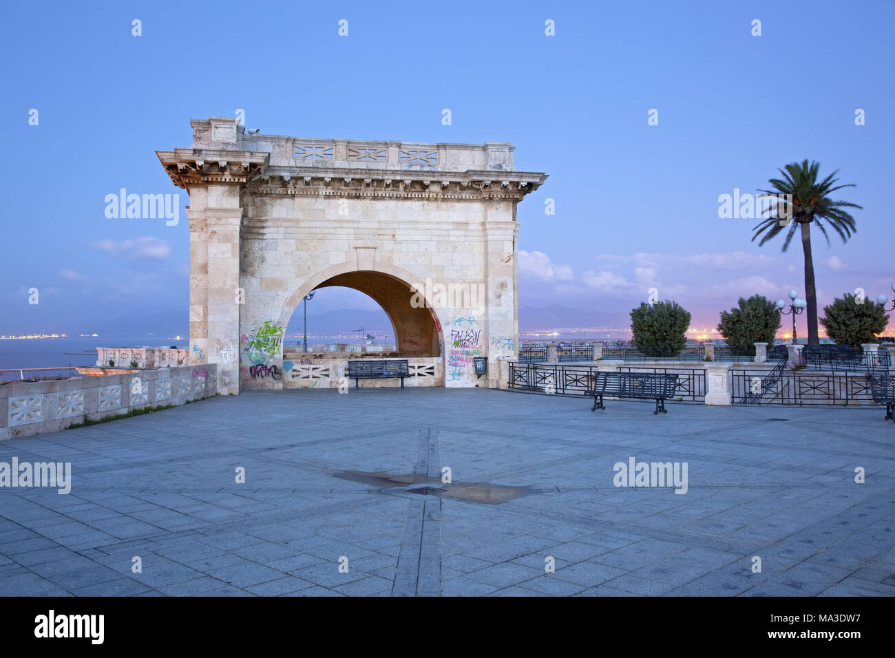 Italy, Sardinia, south coast, Cagliari, capital, Castello, Old Town ...