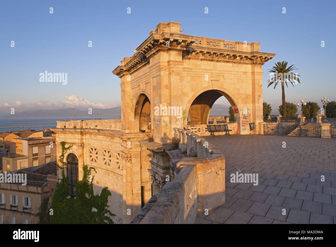 Italy, Sardinia, south coast, Cagliari, capital, Castello, Old Town ...
